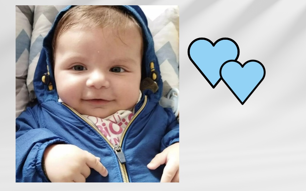 Малкият Гоги, едва 5-месечен, се нуждае от нашата подкрепа